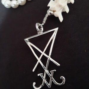 Lucifer Pendant Lucifer Necklace Gothic Necklace Lucifer - Etsy