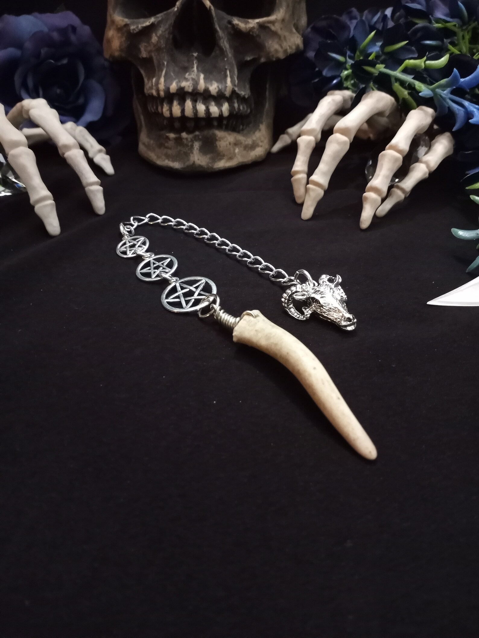 Pendulum Bone Pendulum Witch Pendulum Antler Pendulum - Etsy