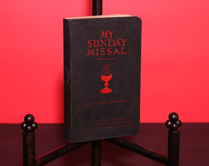 My Sunday Missal Explained by Father Stedman Pocket Size Book Catholic ...