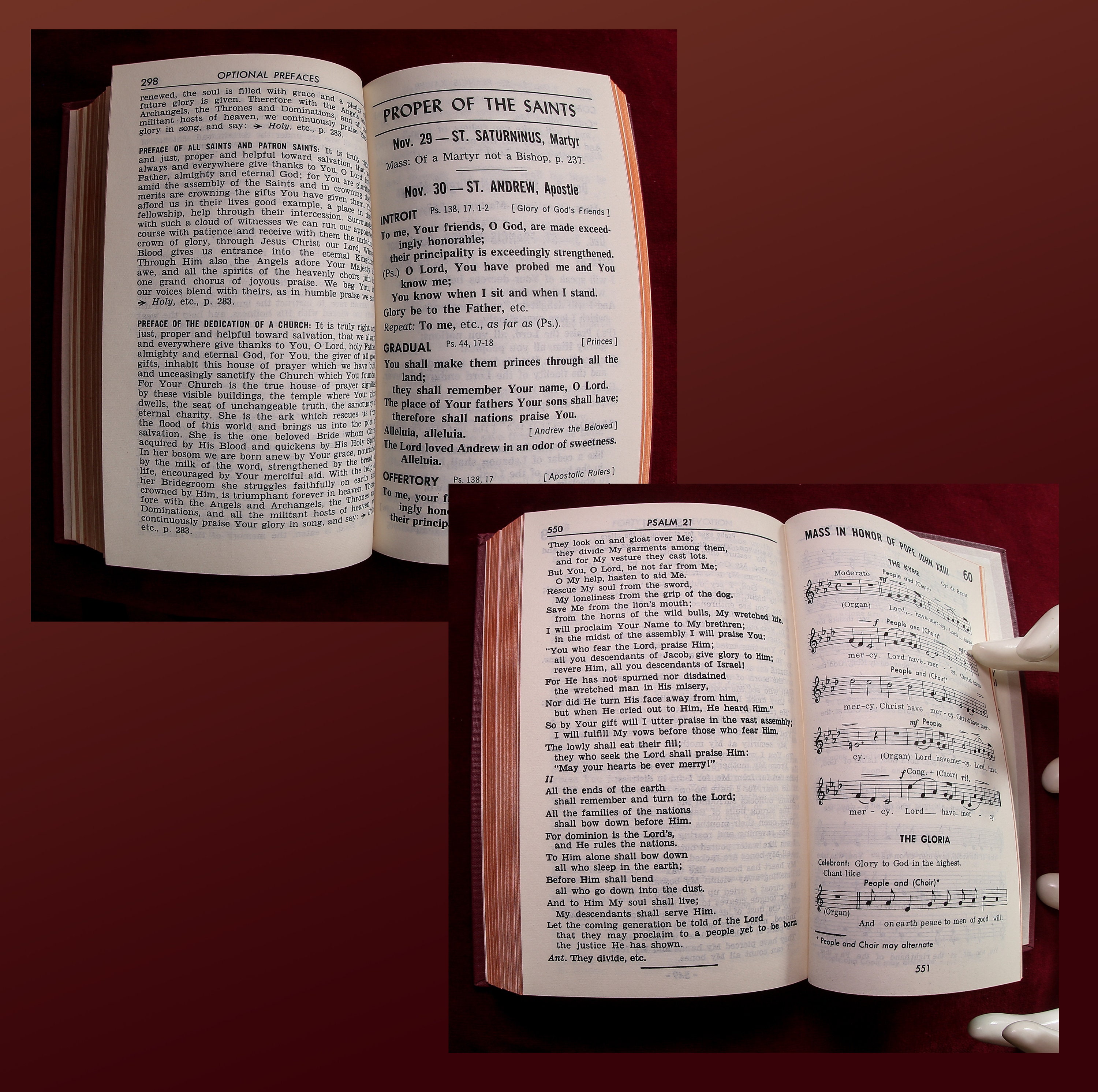 Parish Mass Book Hymnal Revised Liturgy Congregational - Etsy