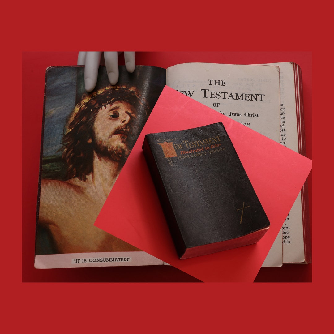 New Testament Illustrated in Color Confraternity Version 1957 - Etsy