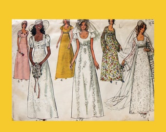 1972 Wedding Dress - Etsy