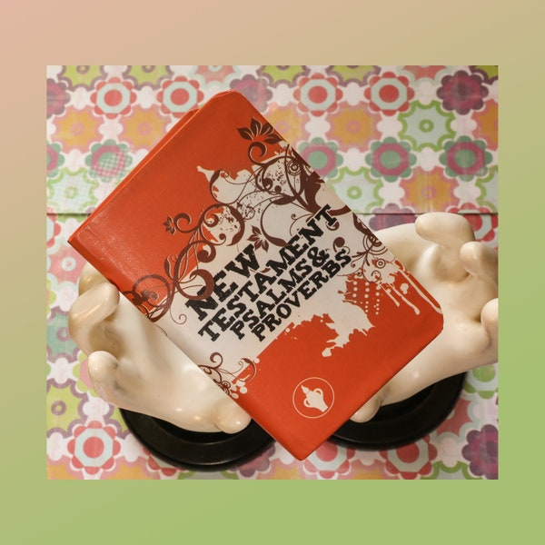 Orange Holy Bible - Etsy