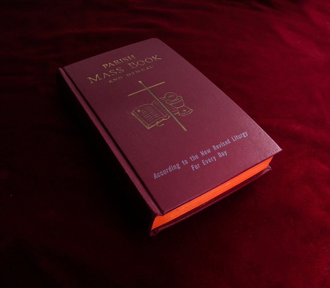 Parish Mass Book Hymnal Revised Liturgy Congregational Recitation Holy ...