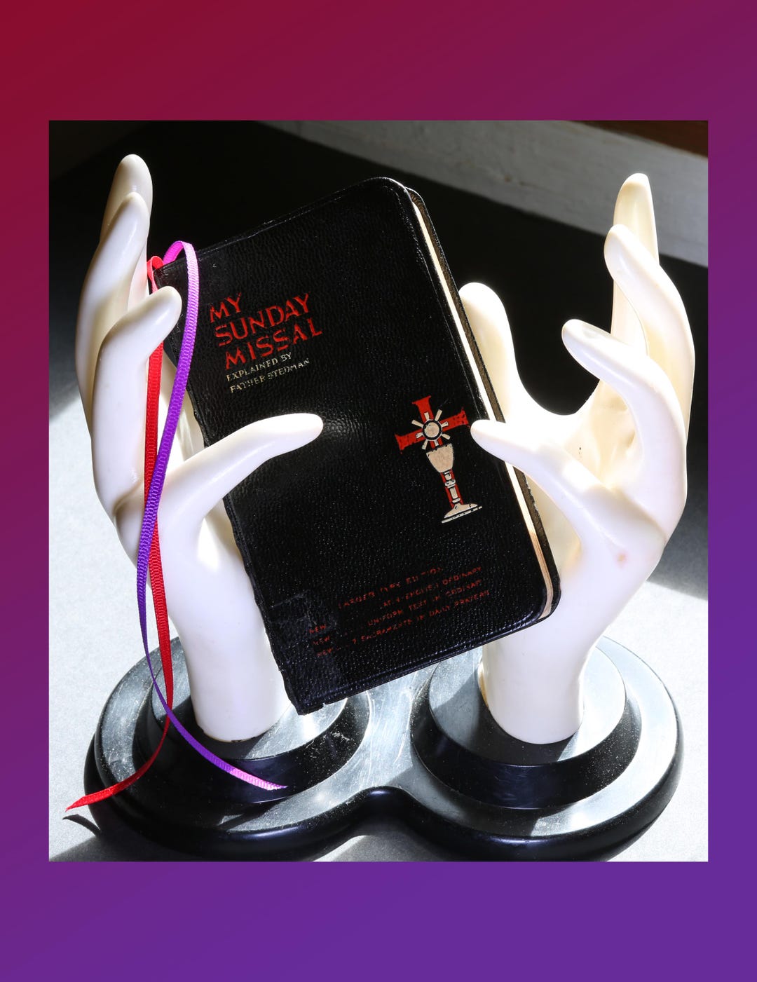 My Sunday Missal 1944 Pocket Book Father Stedman Catholic Latin English ...