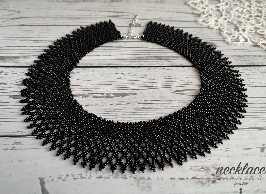 DIGITAL, Collar With Beads Pattern PDF, Оnly Scheme, Freedom of Ukraine ...