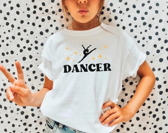 Girl's Youth Dance Shirt Dance Kids T-shirt - Etsy