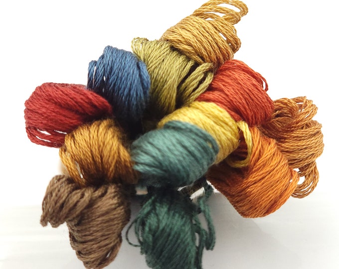 Sweater Weather DMC Floss Bundle Embroidery or Cross Stitch Floss in ...