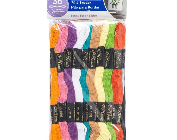 Soft Florals DMC Floss Bundle Hand Embroidery Floss Set in Soft Floral ...