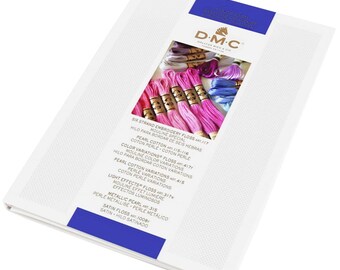 DMC Floss Colour Card With 500 Real Thread,floss Sample,craft Tools ...