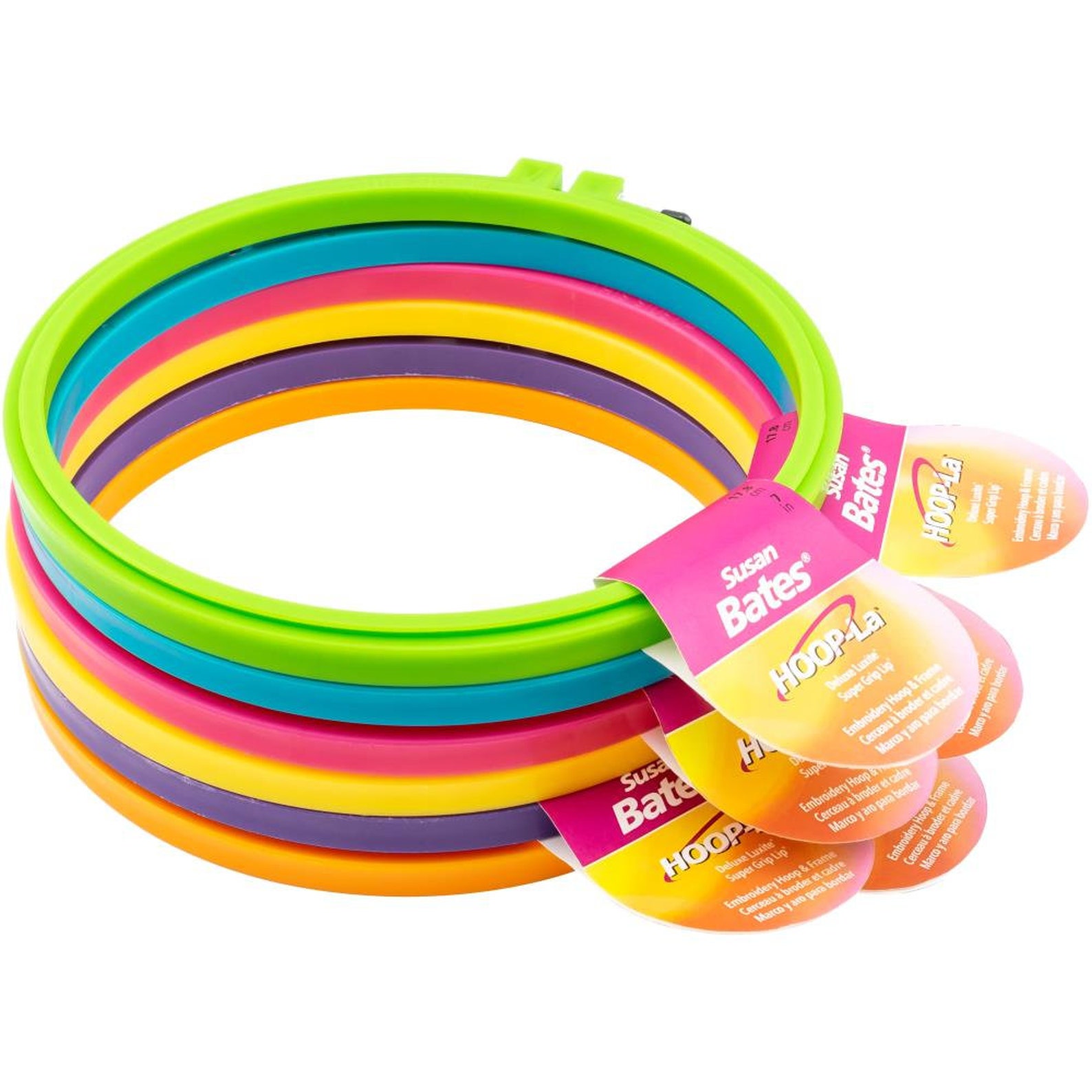 Susan Bates Hoop-la Plastic Embroidery Hoop in Your Choice of - Etsy