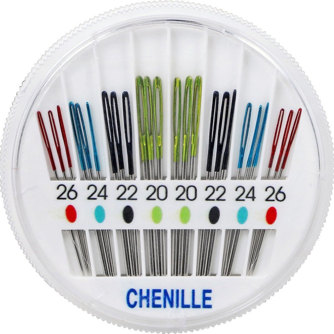 Singer Chenille Color Eye Needles 24 Pk - Hand Embroidery Needles - Etsy