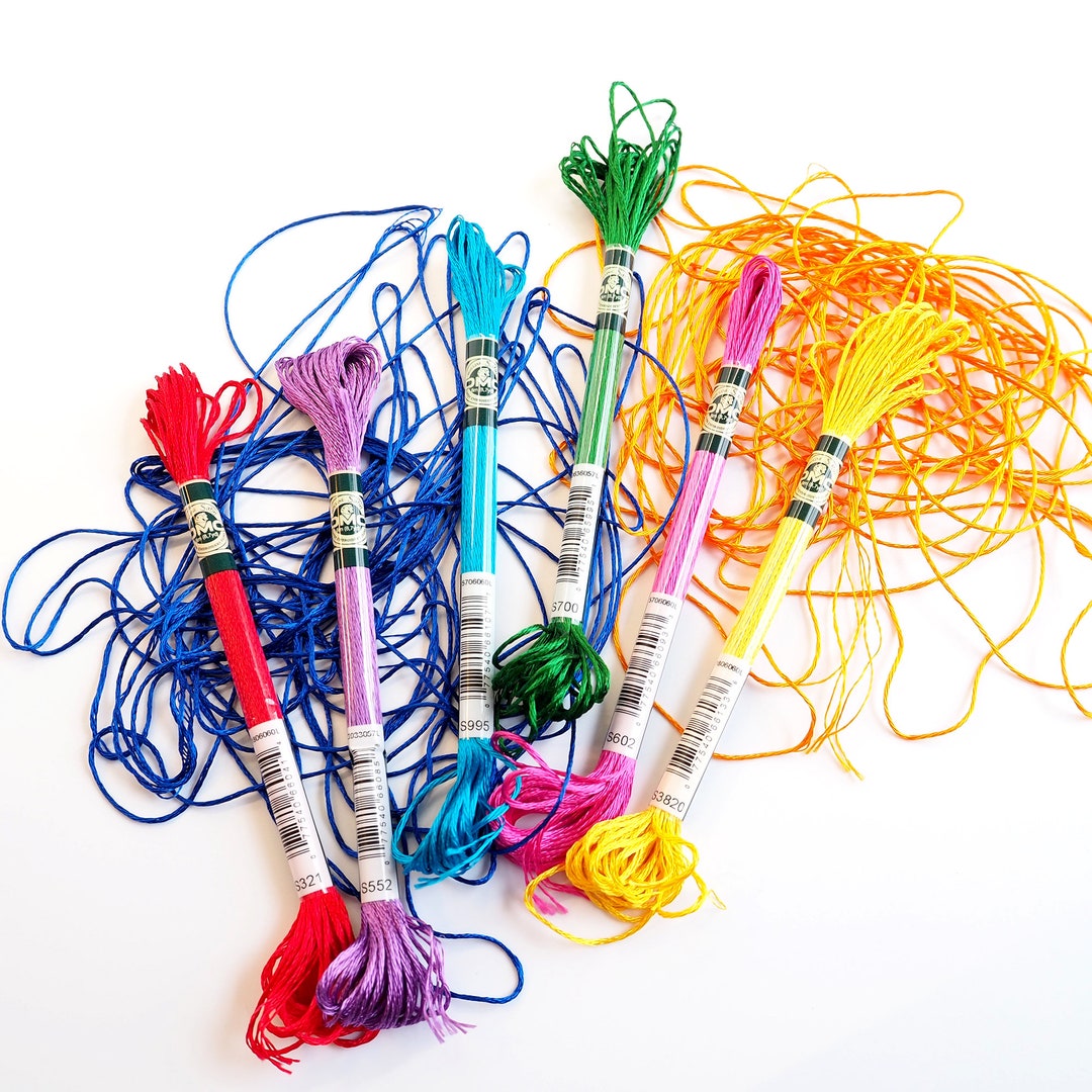 DMC Satin Floss Radiant Treasures Collection Floss Pack 8 Skeins of DMC ...