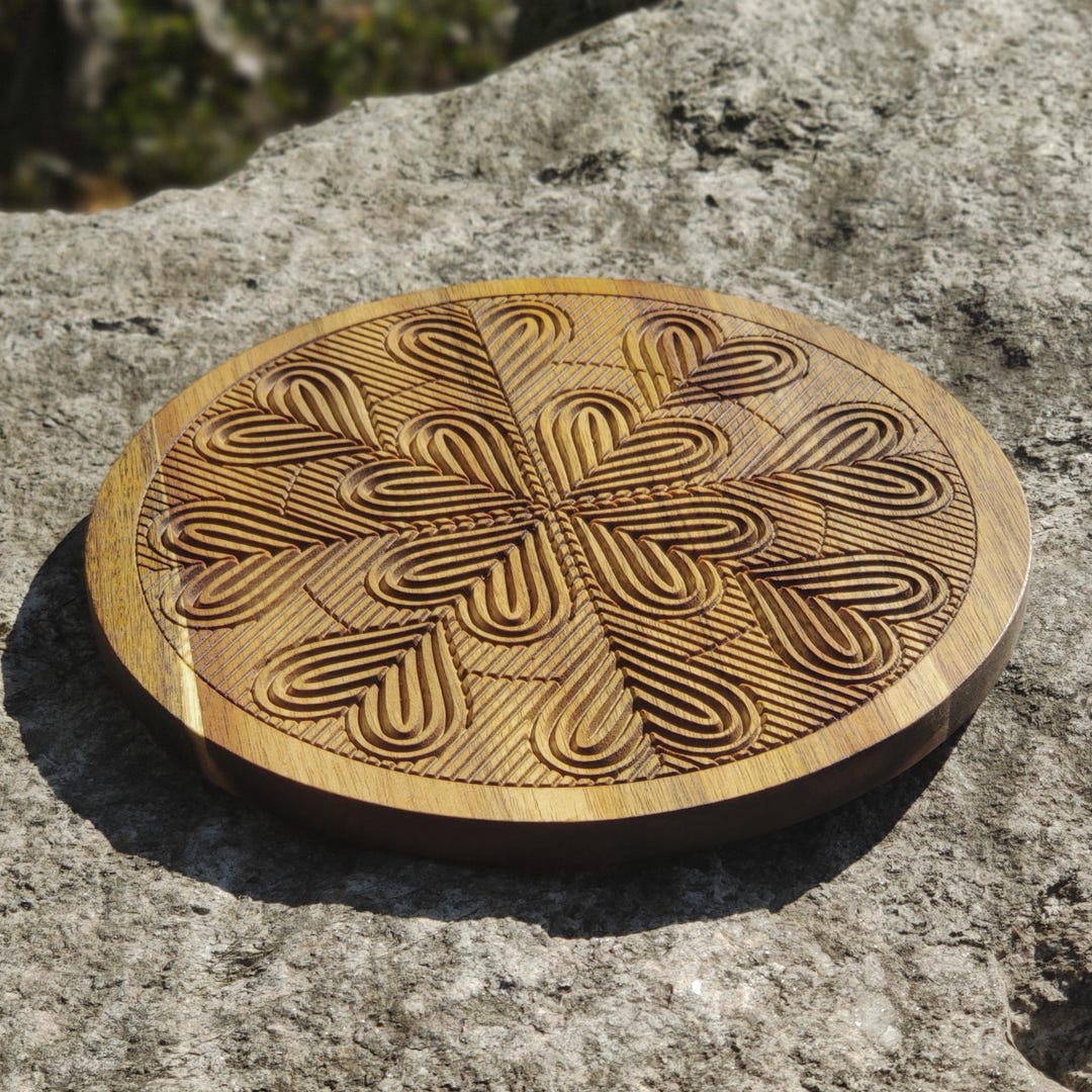 Wooden Trivet With Custom Message | House Warming Gift | Handcrafted in ...