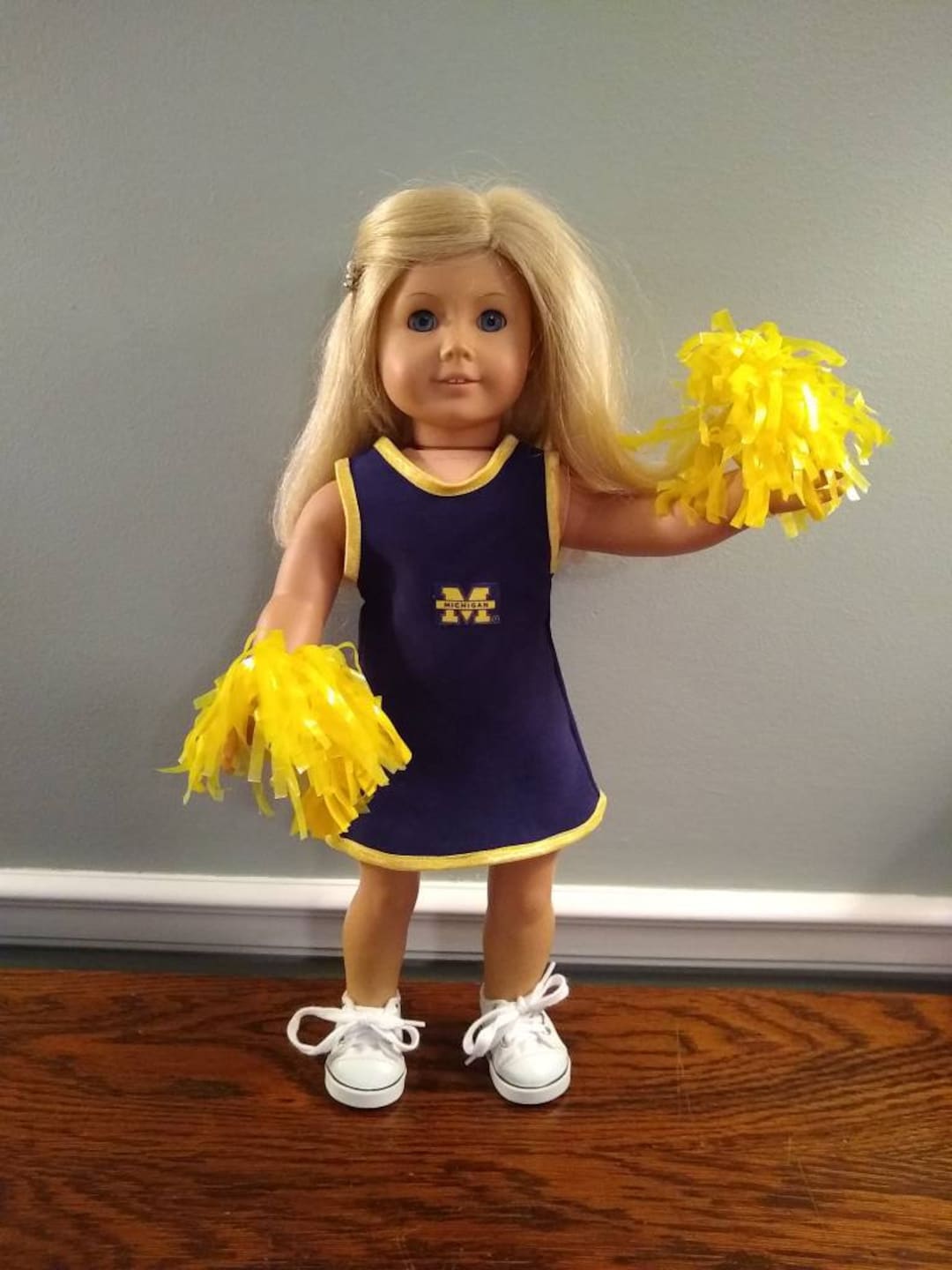 Cheerleading Outfit for American Girl Size Doll of a Young University ...