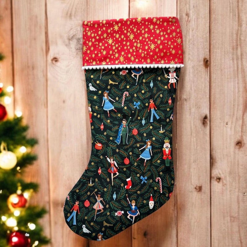Rifle Nutcracker Stocking - Etsy