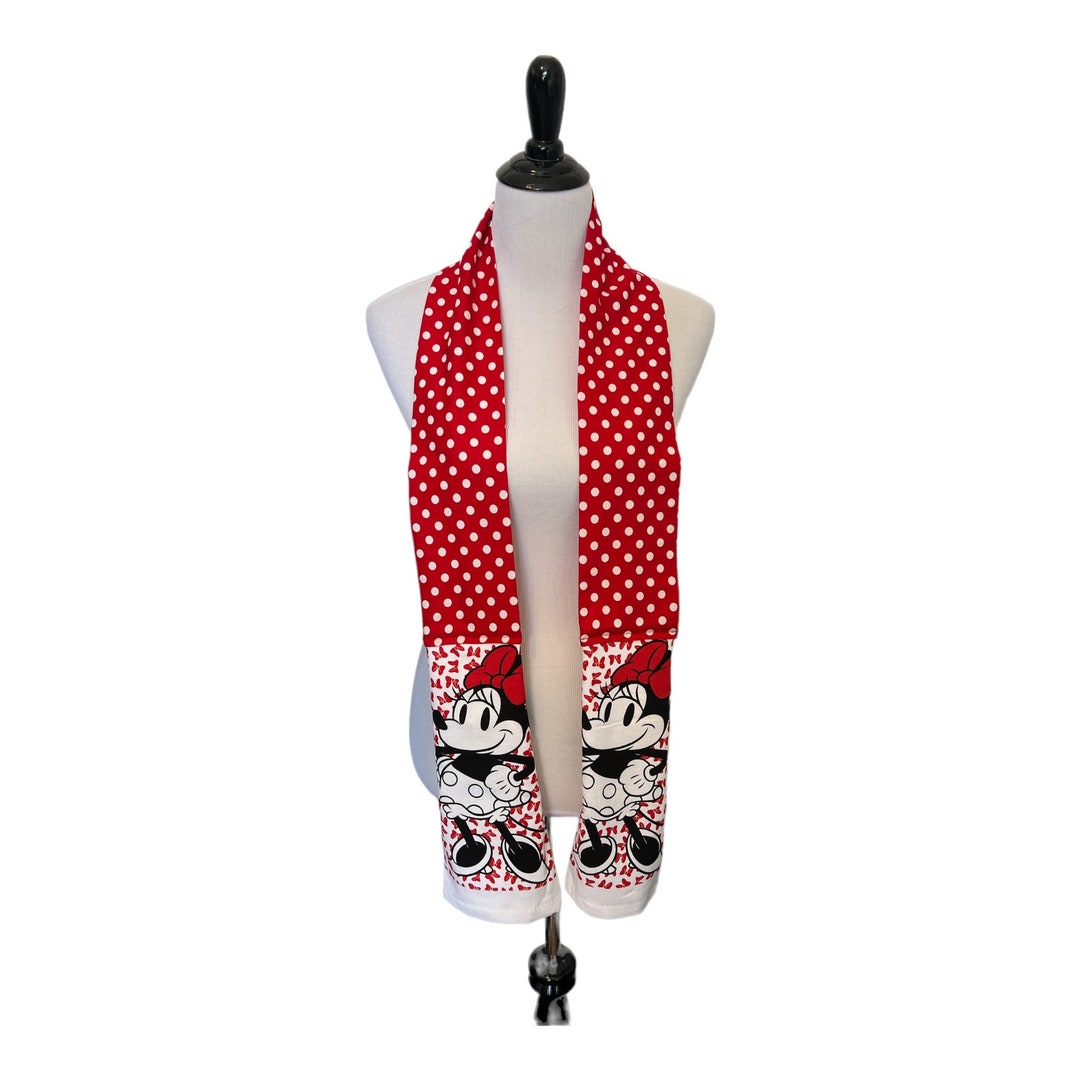 Disney Minnie Mouse Kitchen Scarf, Kitchen Boa, Kitchen Towel, Gift for ...