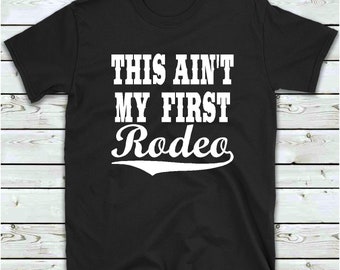 My First Rodeo Shirt - Etsy