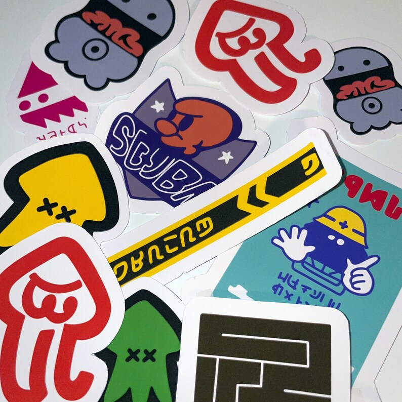 Splatoon Graffiti Blind Bag - Etsy