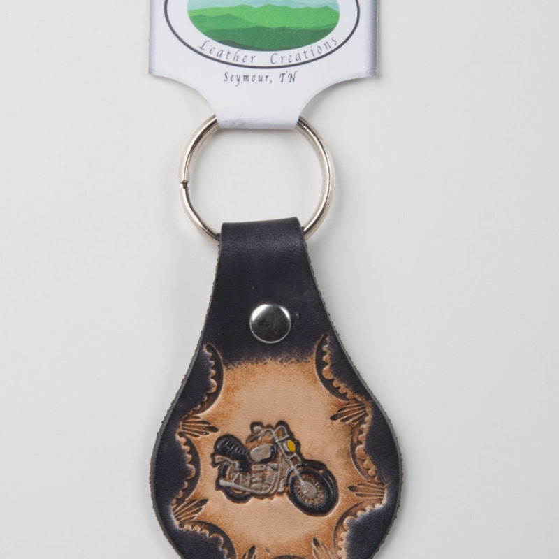 Motorcycle Key Chain - Etsy