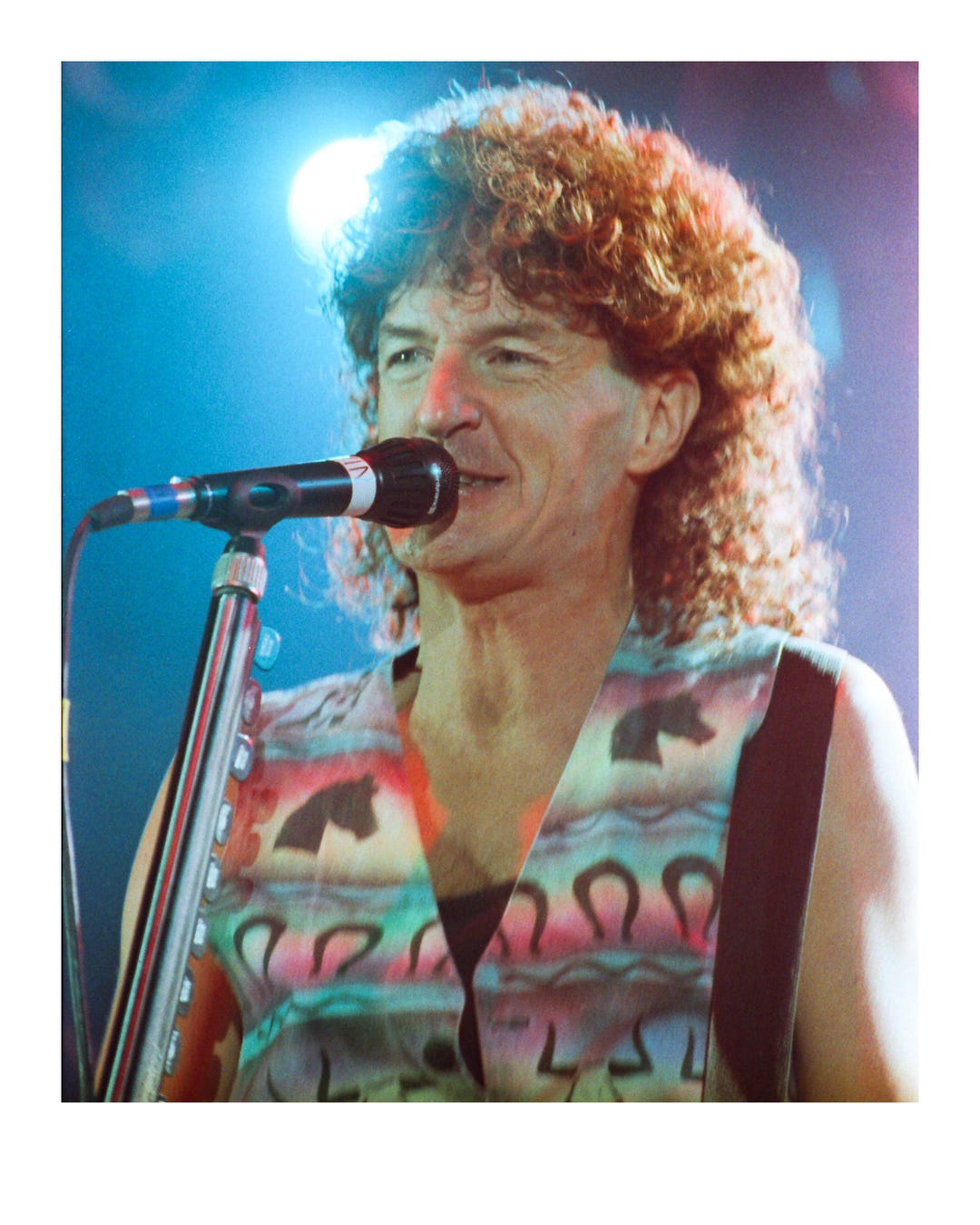1990 Kevin Cronin REO Speedwagon High Quality Fine Art Archival Photo ...