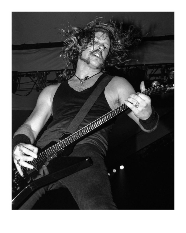 1991 James Hetfield Metallica High Quality Fine Art Archival - Etsy