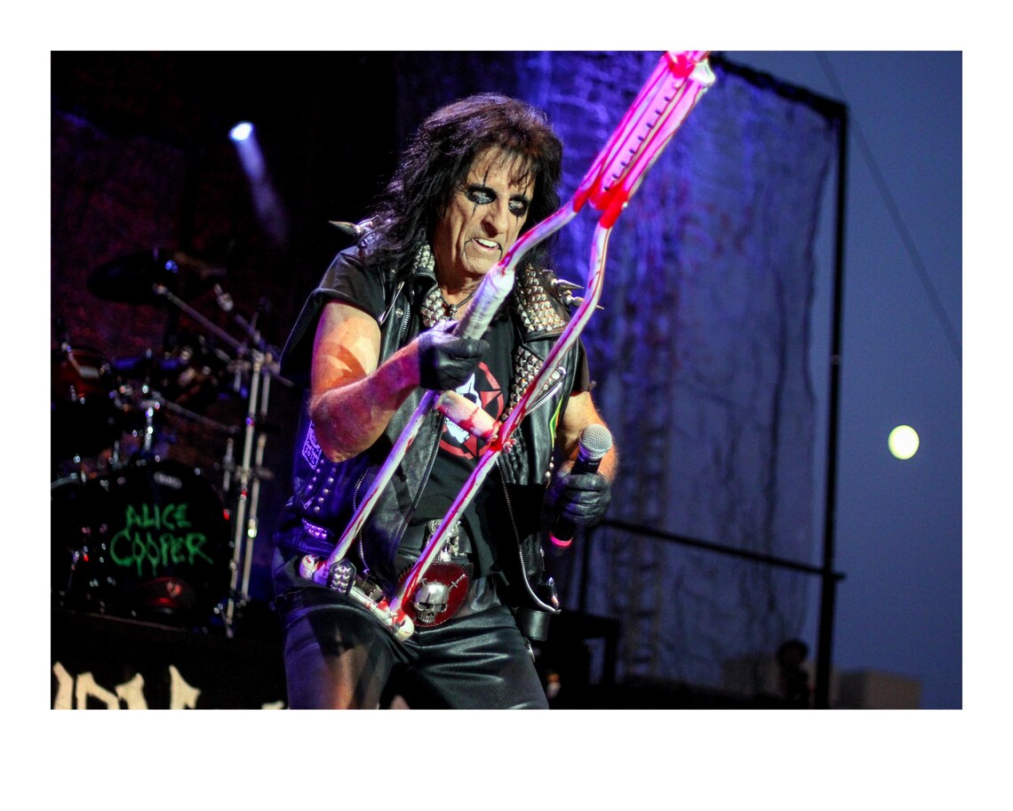2011 Alice Cooper High Quality Fine Art Archival Photo Paper Print ...