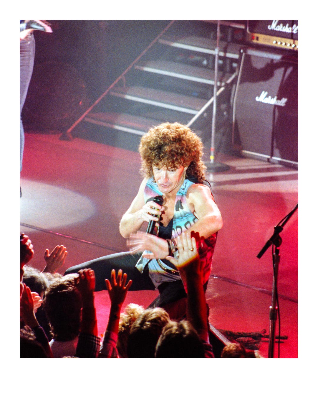 1990 Kevin Cronin REO Speedwagon High Quality Fine Art Archival Photo ...