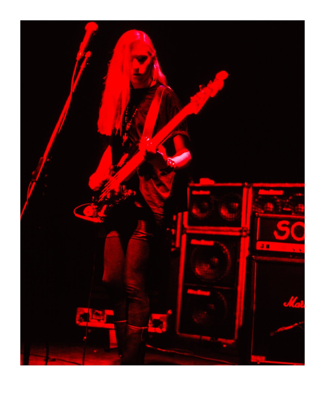 1991 D'arcy Wretzky the Smashing Pumpkins High Quality Fine Art ...