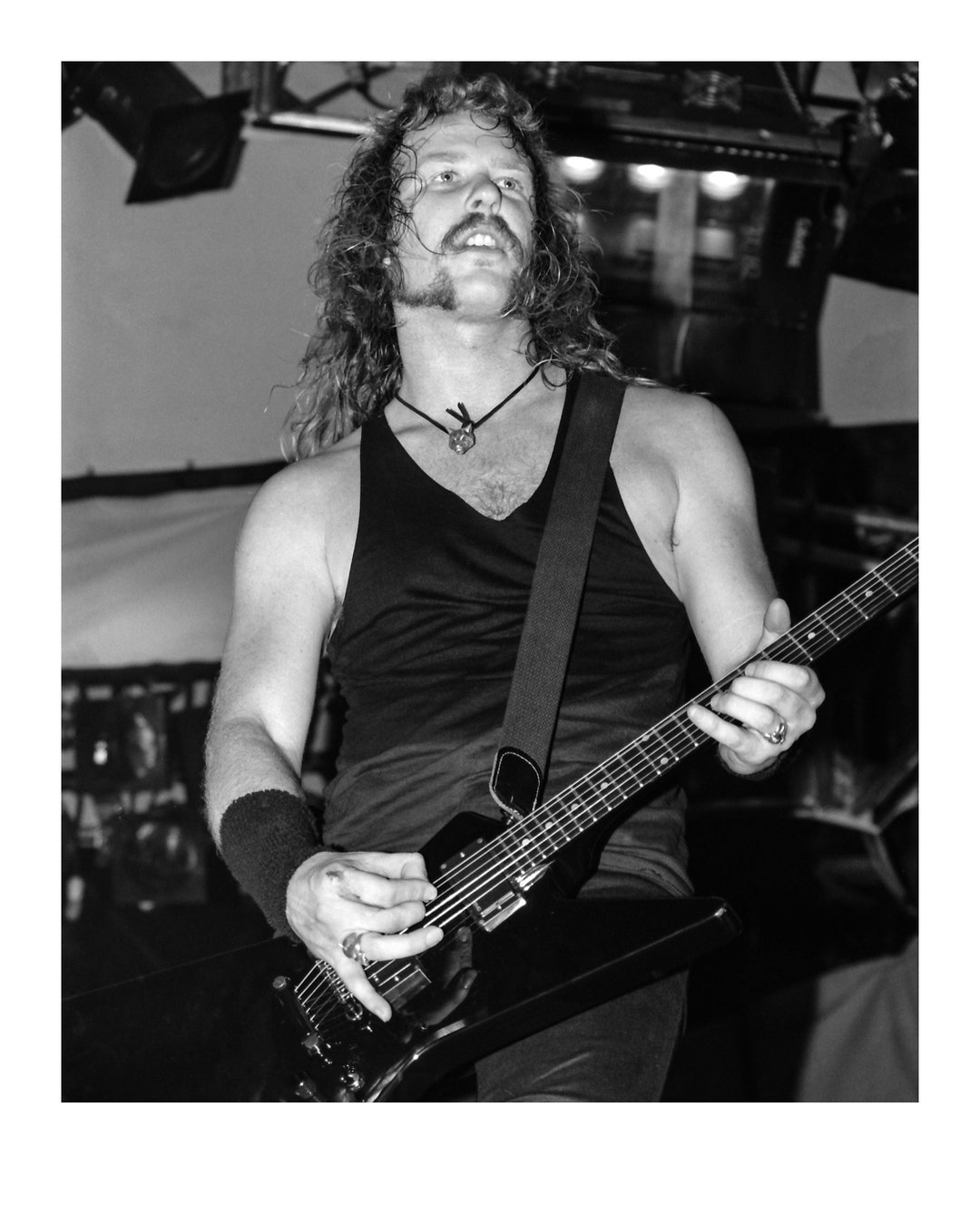 1991 James Hetfield Metallica High Quality Fine Art Archival Photo Paper Print Sizes 8x10 to ...