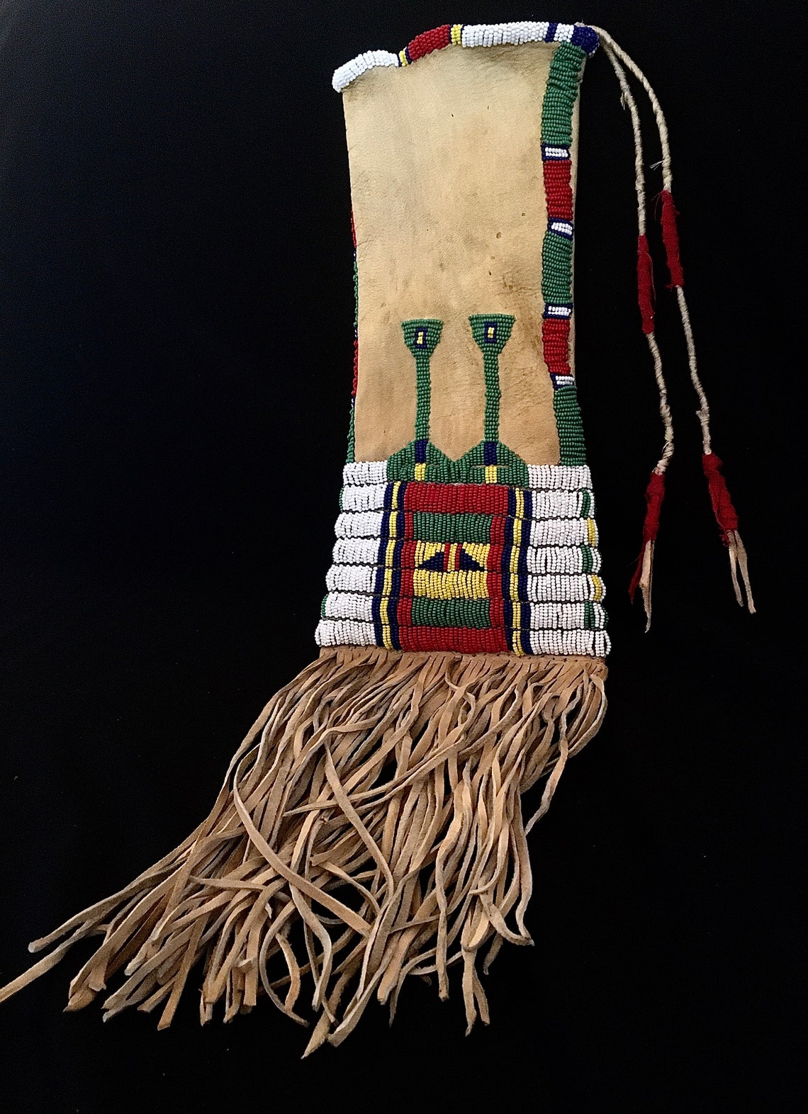 Cheyenne Style Pipe Bag. Regal and Eloquent - Etsy