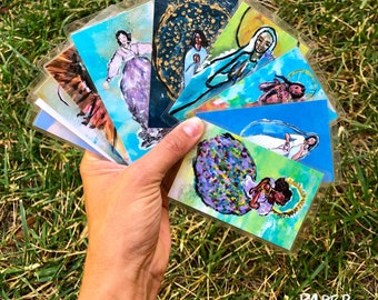Marian Prayer Cards - Etsy