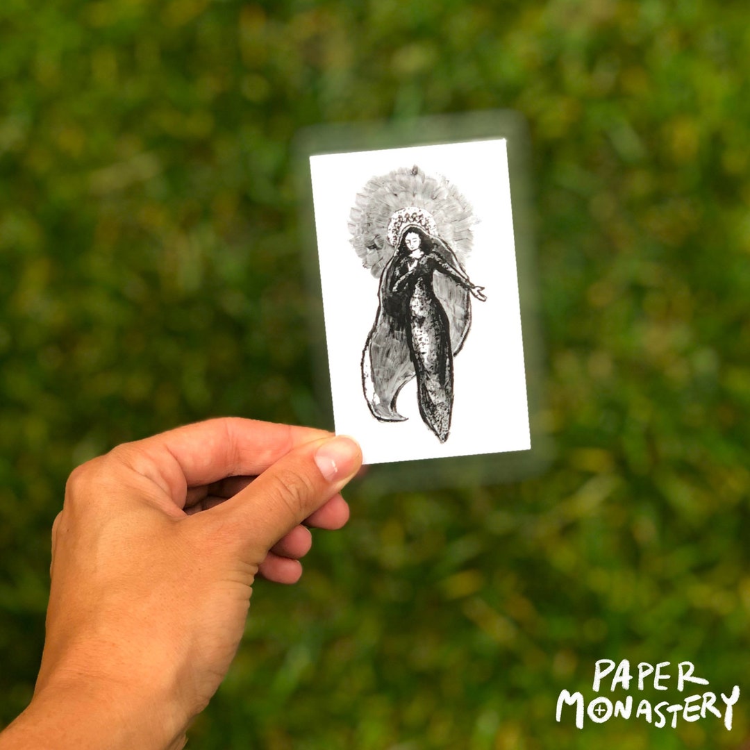 Custom Prayer Card, Holy Card With Custom Back, Funeral Prayer Card ...