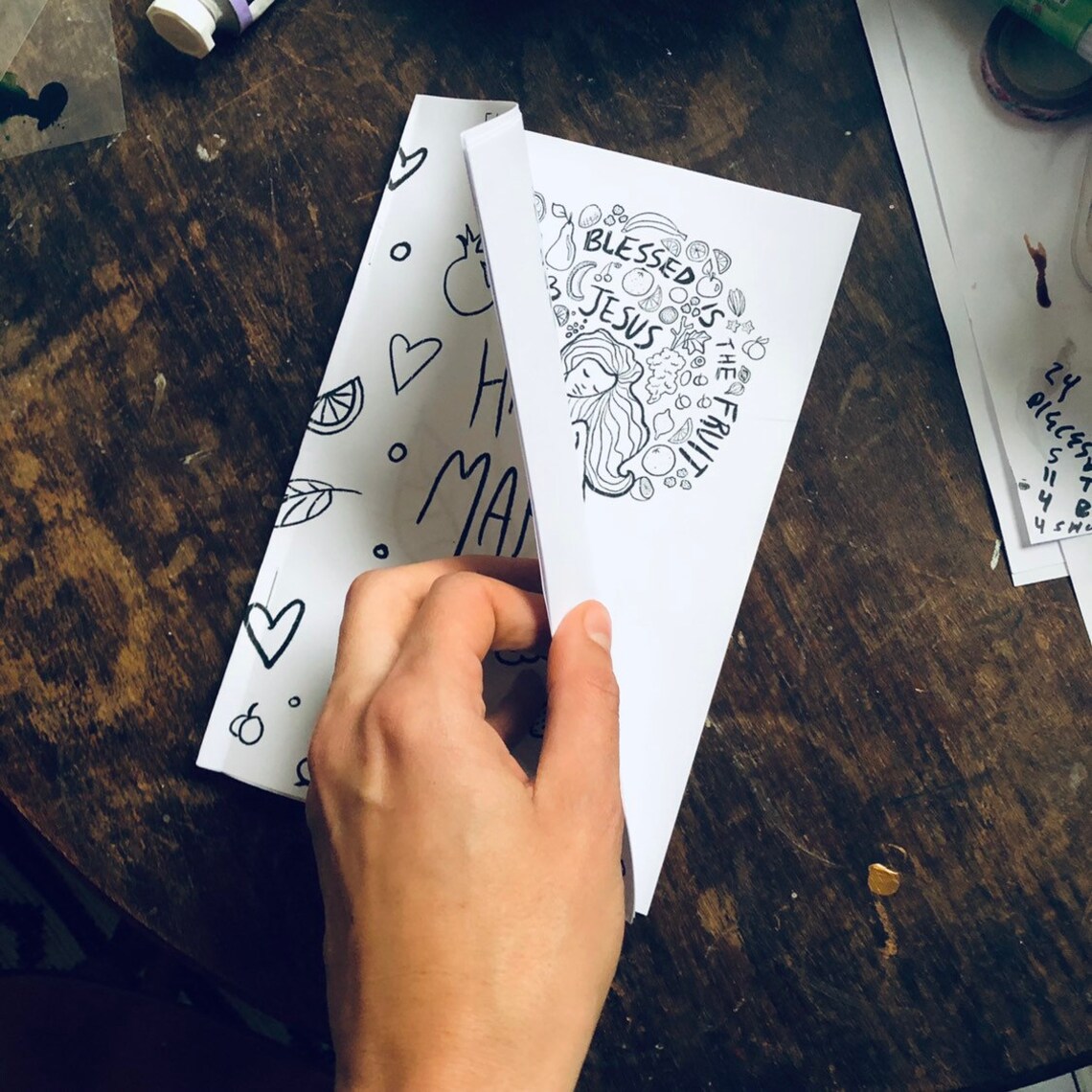 Catholic Coloring Book Hail Mary Printable Coloring Page | Etsy