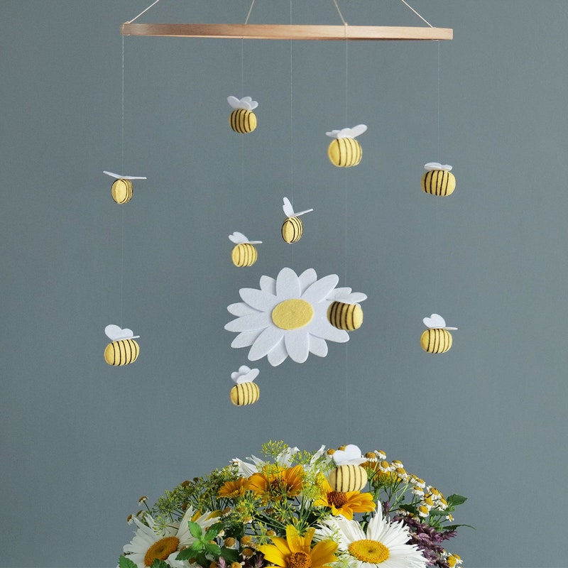 Bee Baby Mobile - Etsy