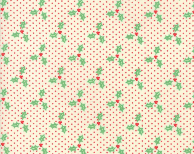 REMNANT 30 Inch Holly in Red, Swell Christmas, Urban Chiks for Moda ...
