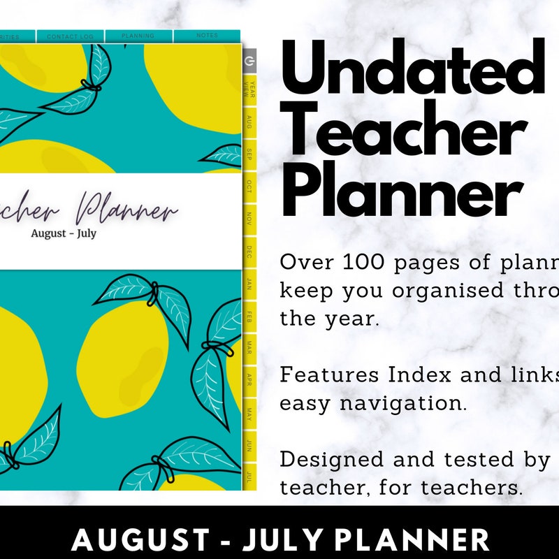 Art Teacher Planner - Etsy