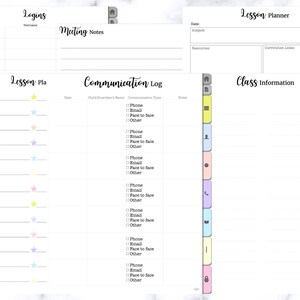 Undated Digital Teacher Planner August July for Goodnotes on iPad - Etsy