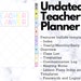 Undated Digital Teacher Planner August July for Goodnotes on - Etsy