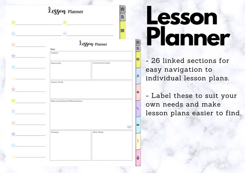 Undated Digital Teacher Planner August July for Goodnotes on iPad - Etsy