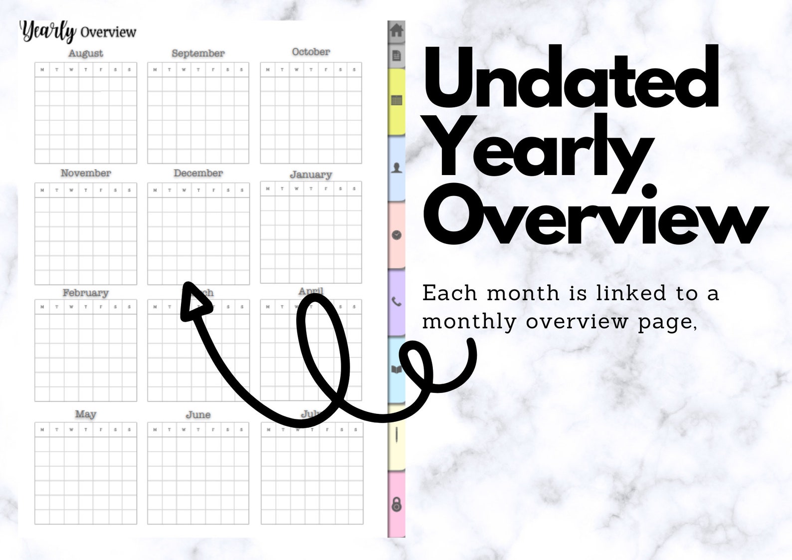Undated Digital Teacher Planner August July for Goodnotes on iPad - Etsy