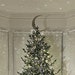 Giant Crescent Moon Christmas Tree Topper – Oversized Celestial Tree ...
