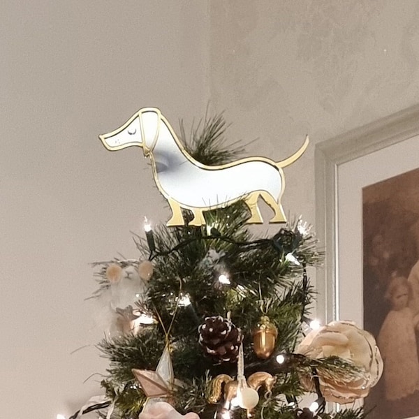 Dachshund Tree Topper - Etsy