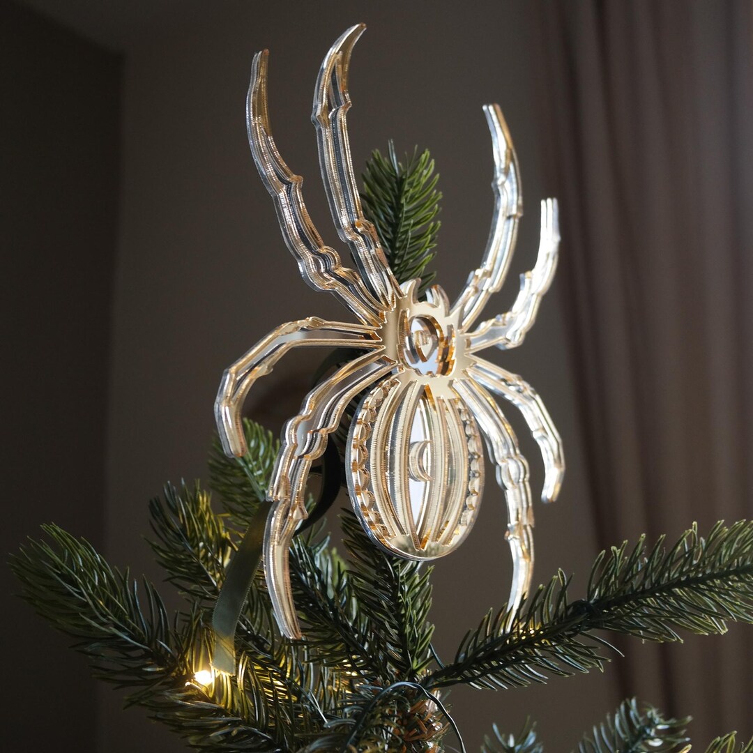 Spider Christmas Tree Topper - Etsy
