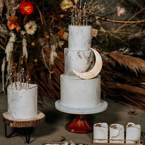 Winter Solstice Cake Topper, Winter Solstice Decor, Gold Party Decor ...