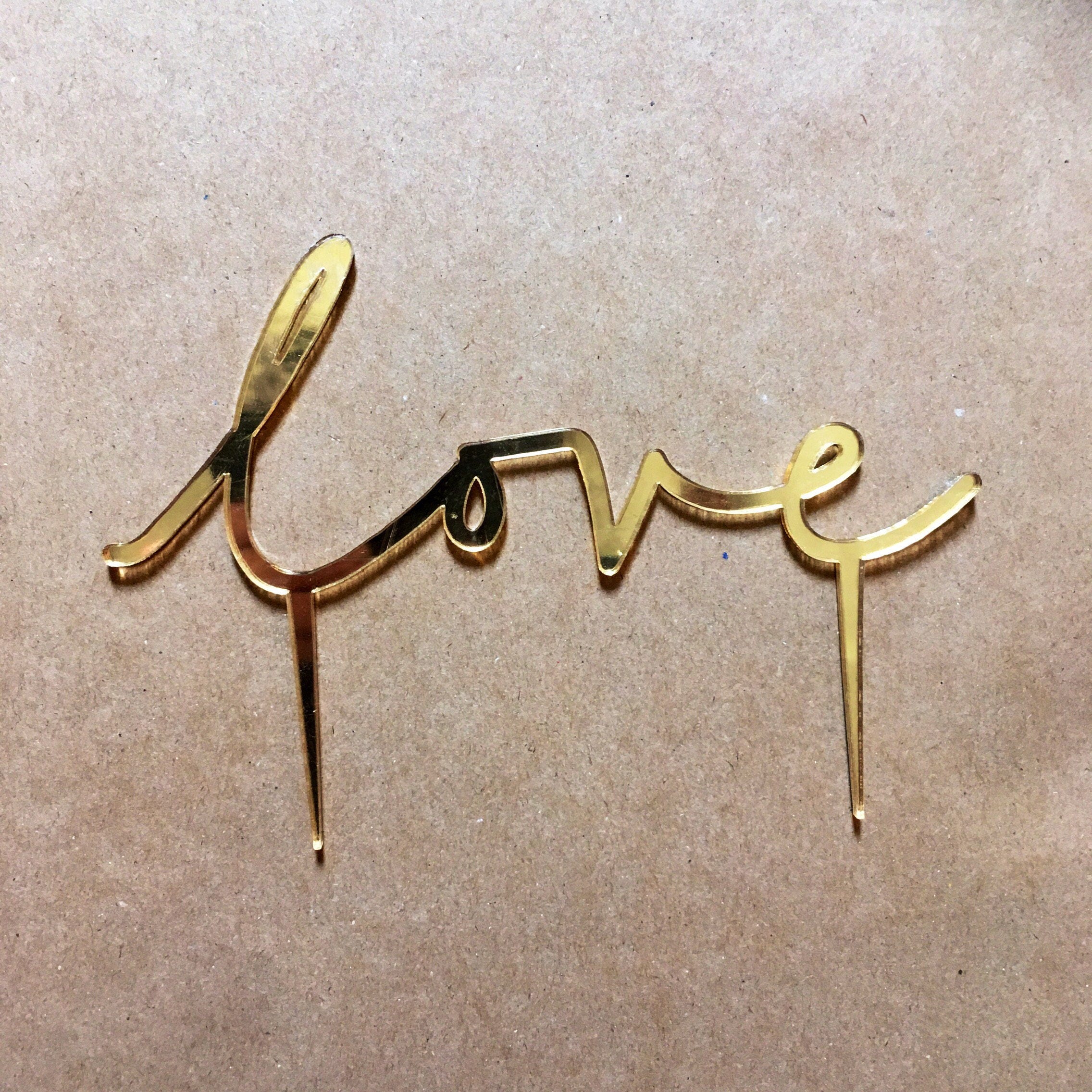 LOVE Wooden Cake Topper Cake Topper Rustic Cake Topper - Etsy