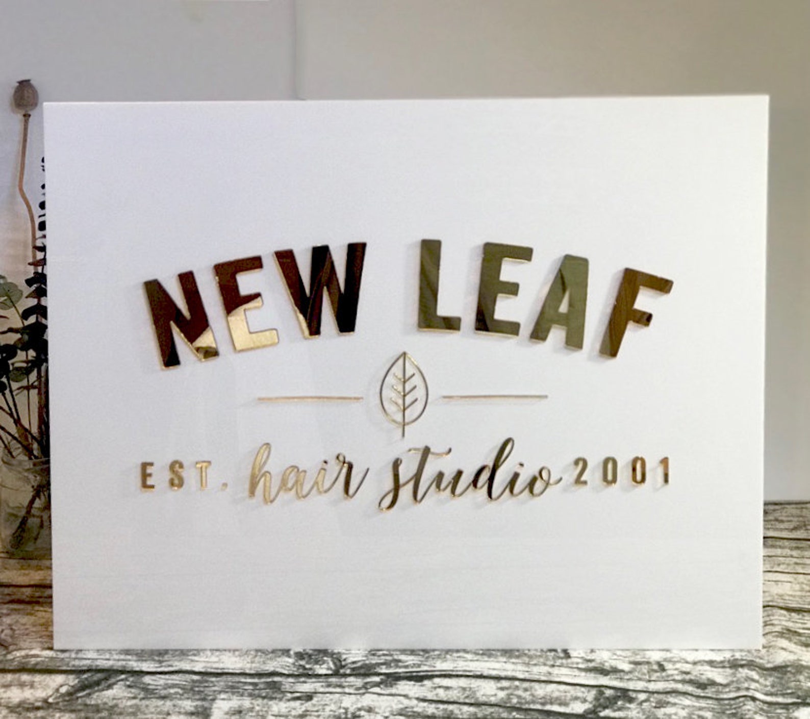 Custom Logo Perspex Sign. - Etsy