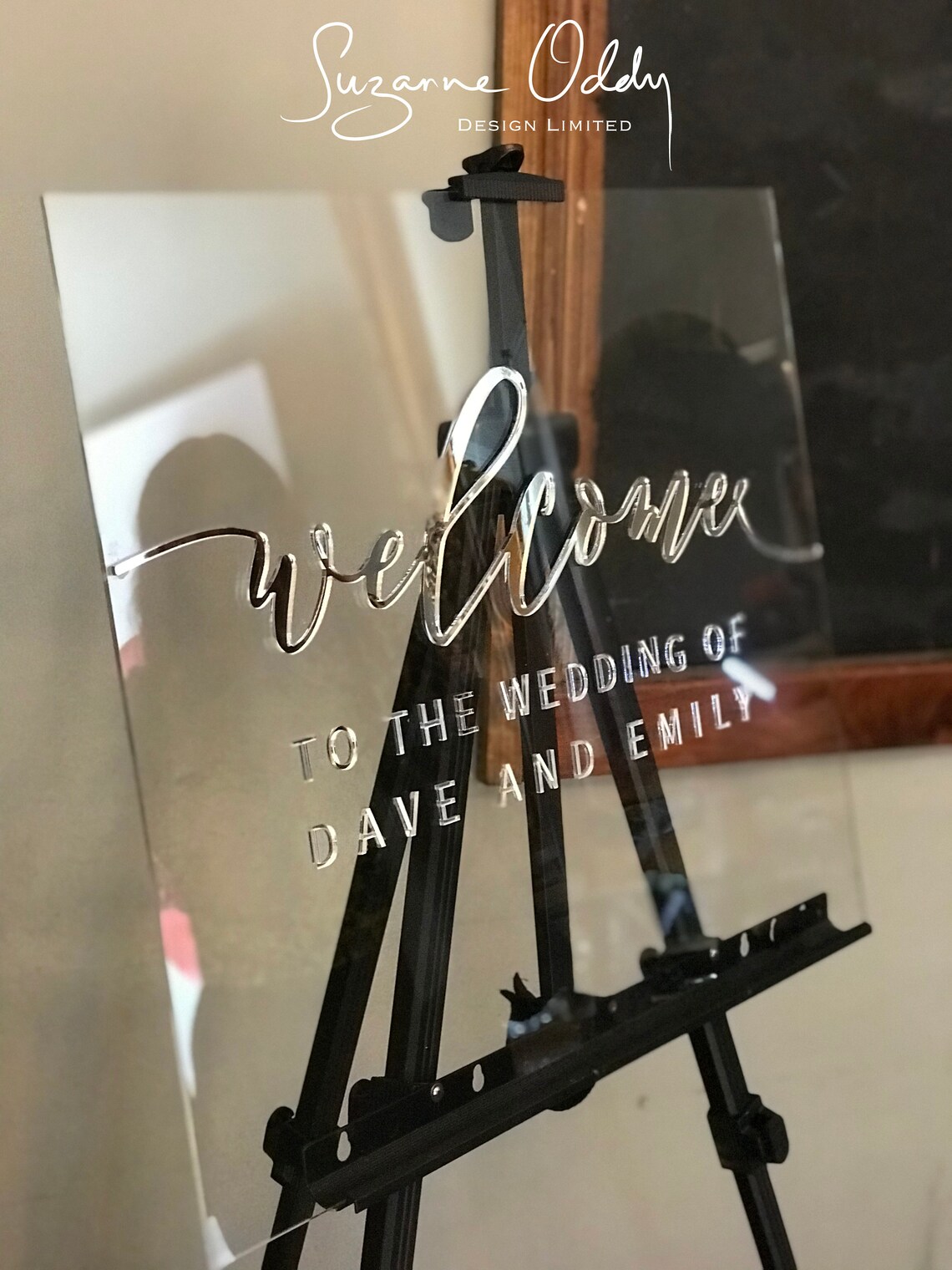 Acrylic Sign. Rose Gold Wedding Sign. Perspex Sign. Wedding - Etsy