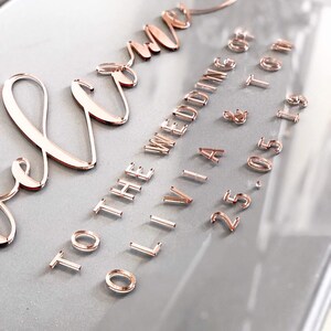 Acrylic Sign. Rose Gold Wedding Sign. Perspex Sign. Wedding Welcome ...