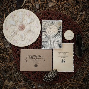 Pagan Wedding Invitation Solstice Wedding Stationery Moon - Etsy